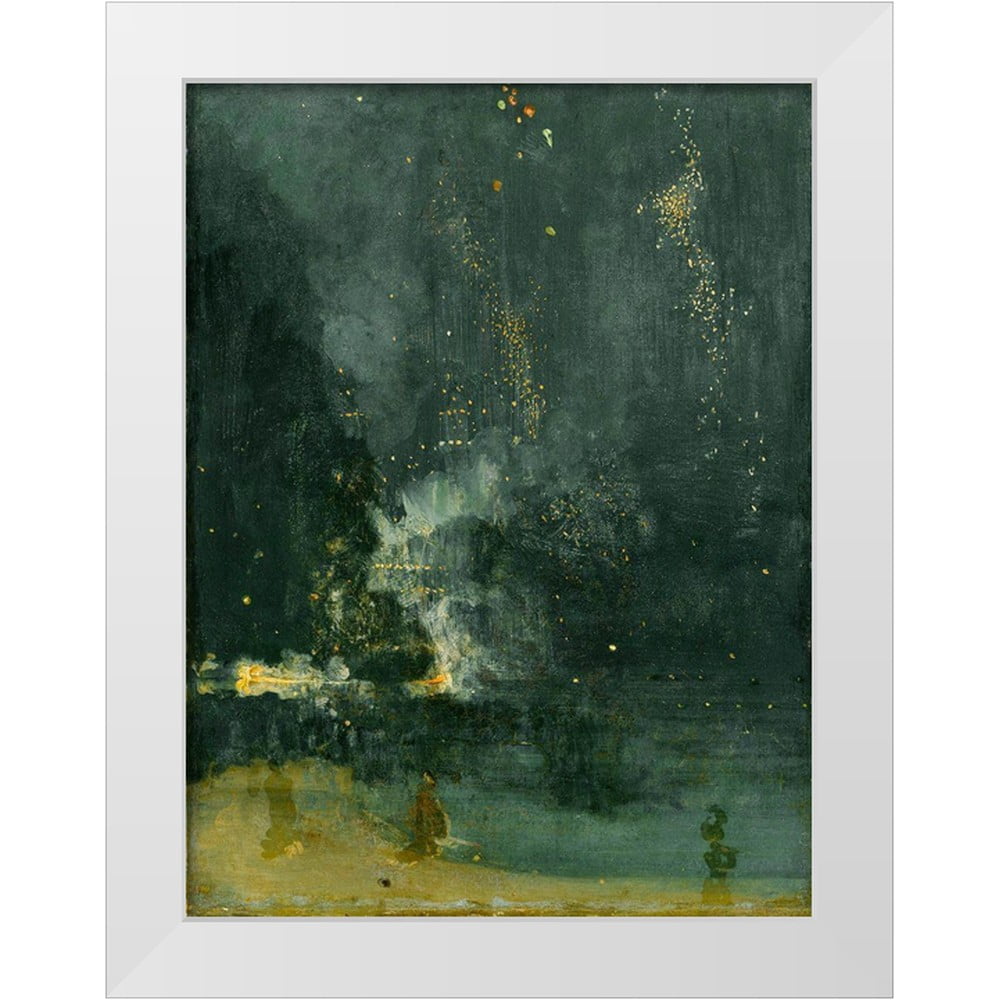 Whistler, James McNeill 15x18 White Modern Wood Framed Museum Art Print ...