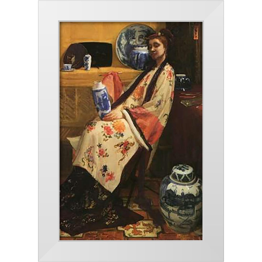 Whistler, James McNeill 17x24 White Modern Wood Framed Museum Art Print ...