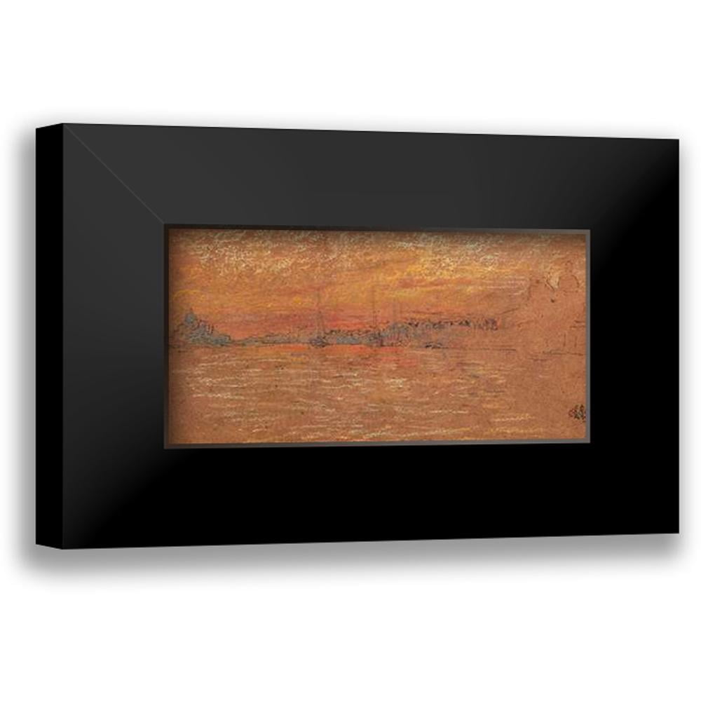 Whistler, James McNeill 24x14 Black Modern Framed Museum Art Print ...