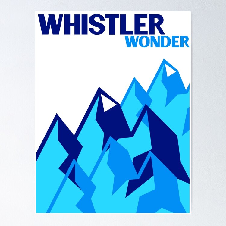 Whistler Wonder Poster, UNFRAMED-12x18 - Walmart.com