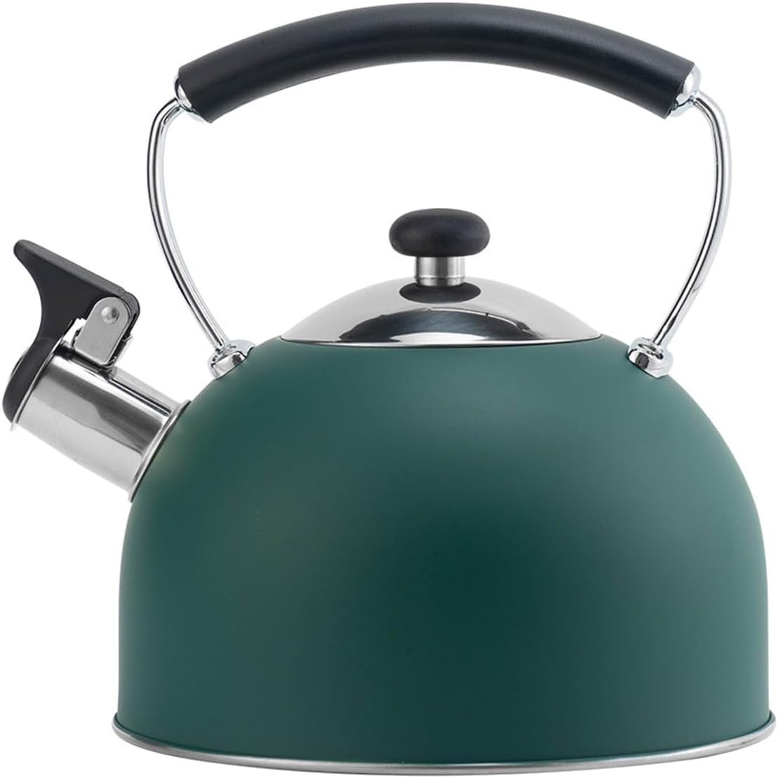 Whistling Tea Kettle, 2.3Quart Stainless Steel Teakettle for Stove Top ...