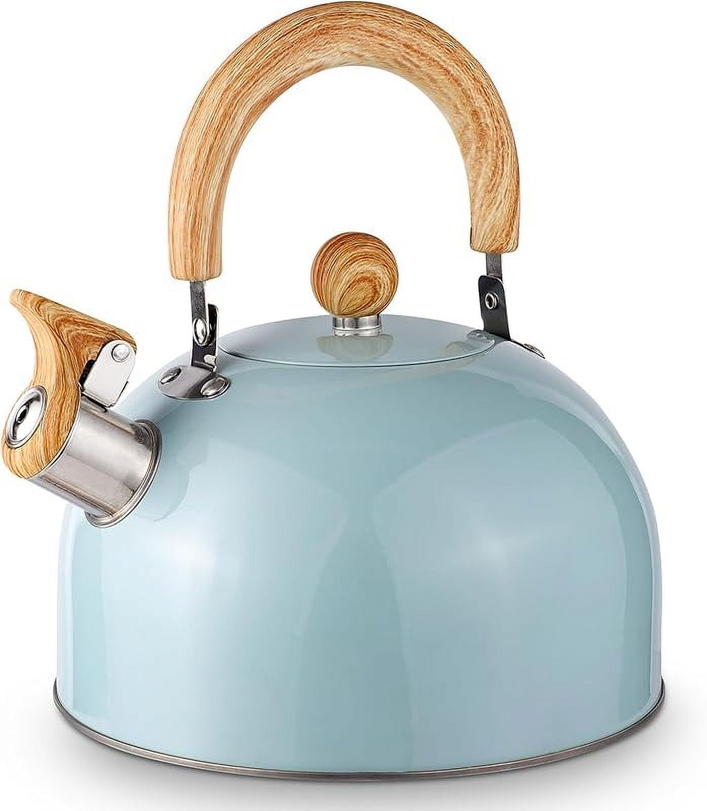 Whistling Tea Kettle for JHtrade, Surgical-Grade Stainless Steel Tea pot Kettles with Stay-Cool ...