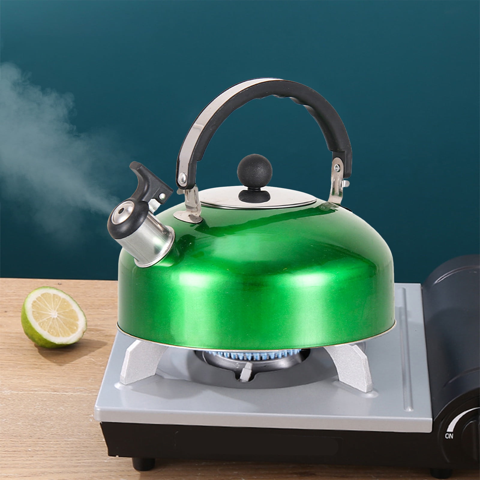 Whistling Tea Kettle for Stove Top Stainless Steel Tea Pot with ...