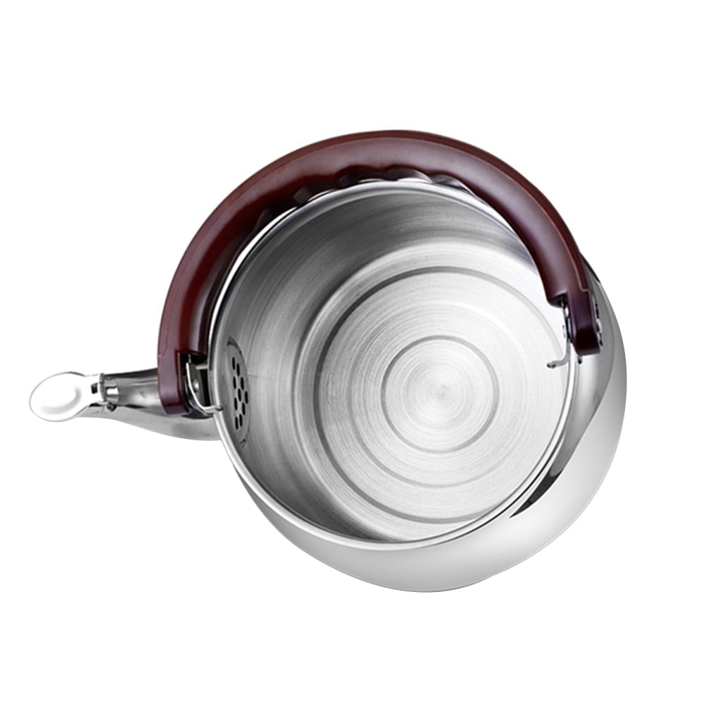 Whistling Teapot Stovetop Gas Kettle: 3. 5L Stainless Steel Tea Kettle ...