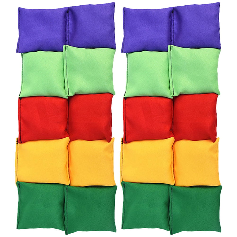 Soimiss 20 Pcs Sandbag Small Beanbags Mini Bean Bags for Tossing Kids ...