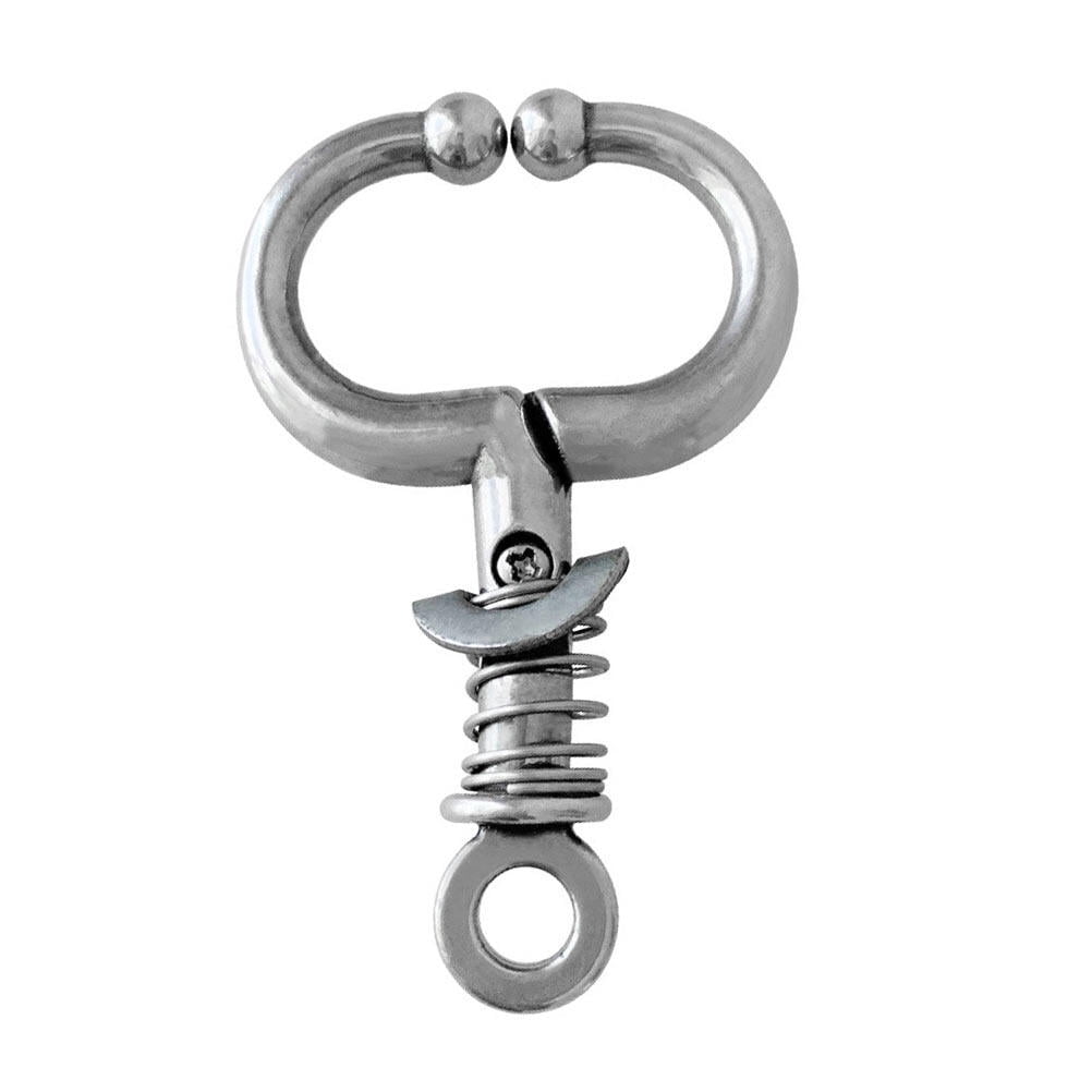 AntiGuyue 1Pc Livestock Nose Ring Carbon Steel Cow Nose Lead Cattle ...