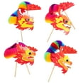 UNOMOR Chinese New Year Paper Dragon Craft Kit Assorted Color 4Sets 10 ...