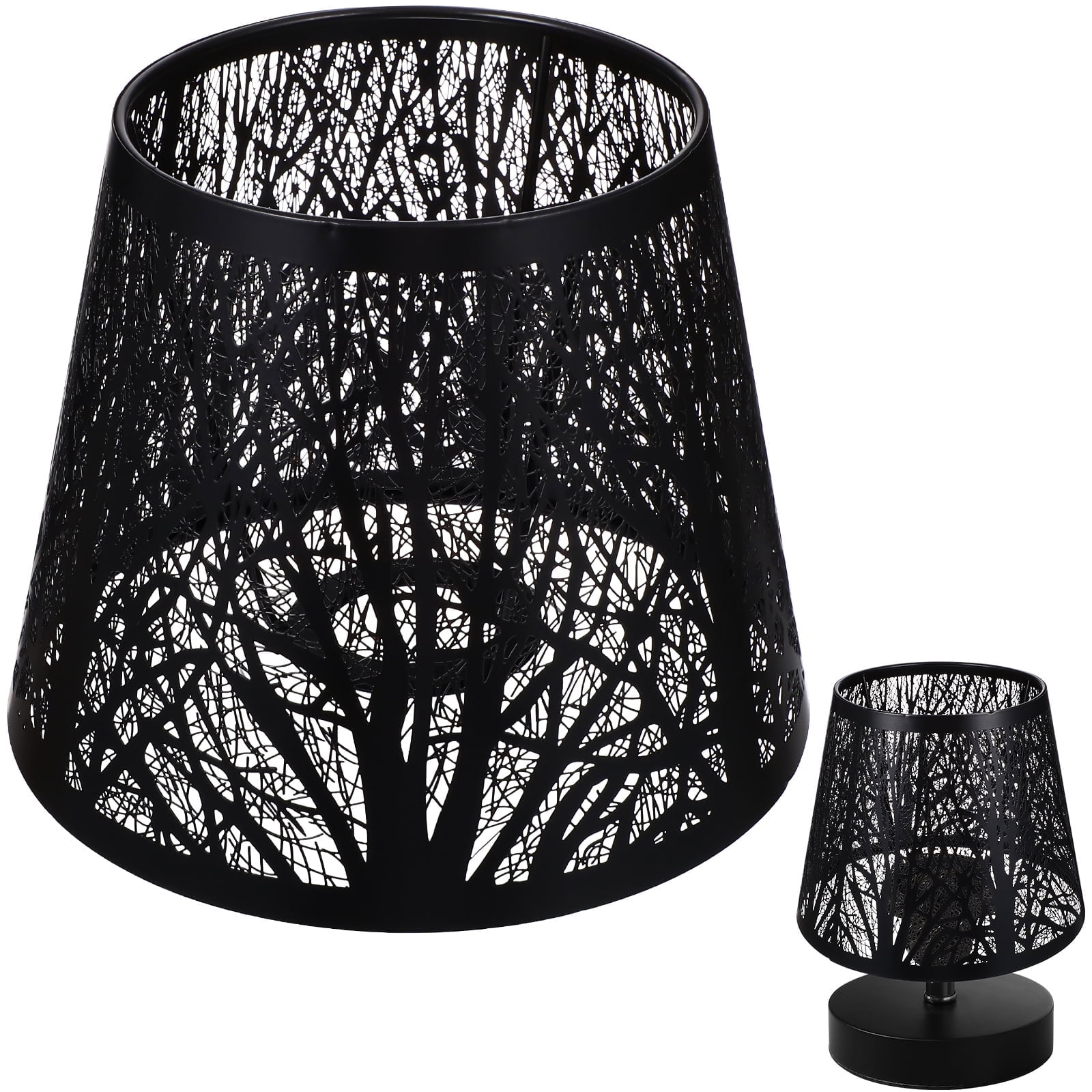 WhitBeach Metal Lamp Shade Hollow-out Tree Shadow Light Shade ...