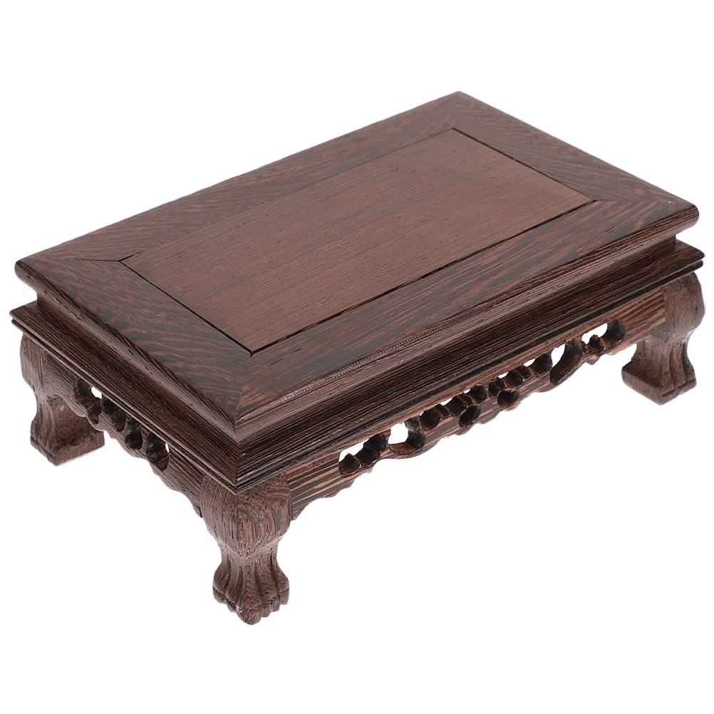 WhitBeach Multi-use Display Stand Wooden Showcase Pedestal Household ...