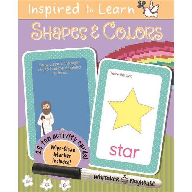 Whitaker House Flash Cards - Shapes & Colors - Walmart.com