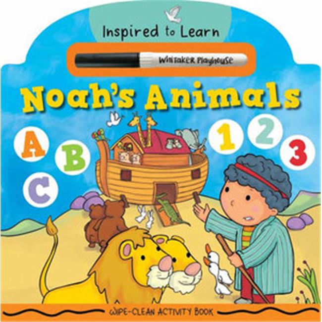 Whitaker House Noahs Animals - Wipe-Clean Activity Book - Walmart.com