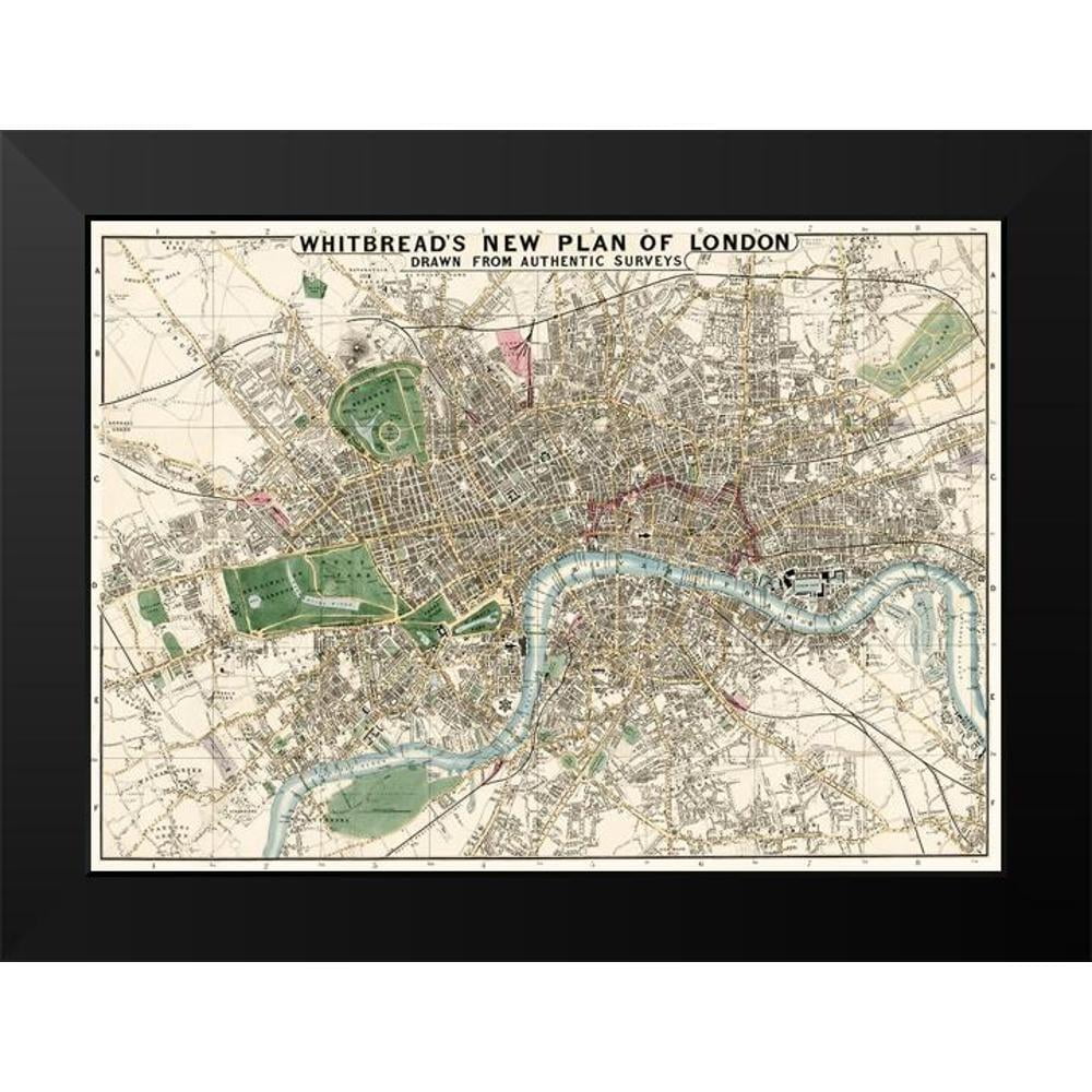 Whitbread, J 18x14 Black Modern Framed Museum Art Print Titled ...