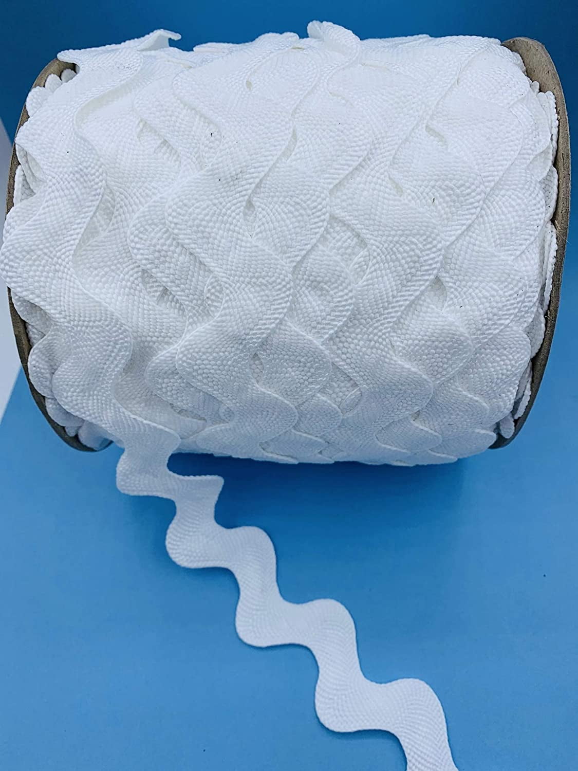 White 1-1/2" Giant Jumbo Ric Rac - Walmart.com