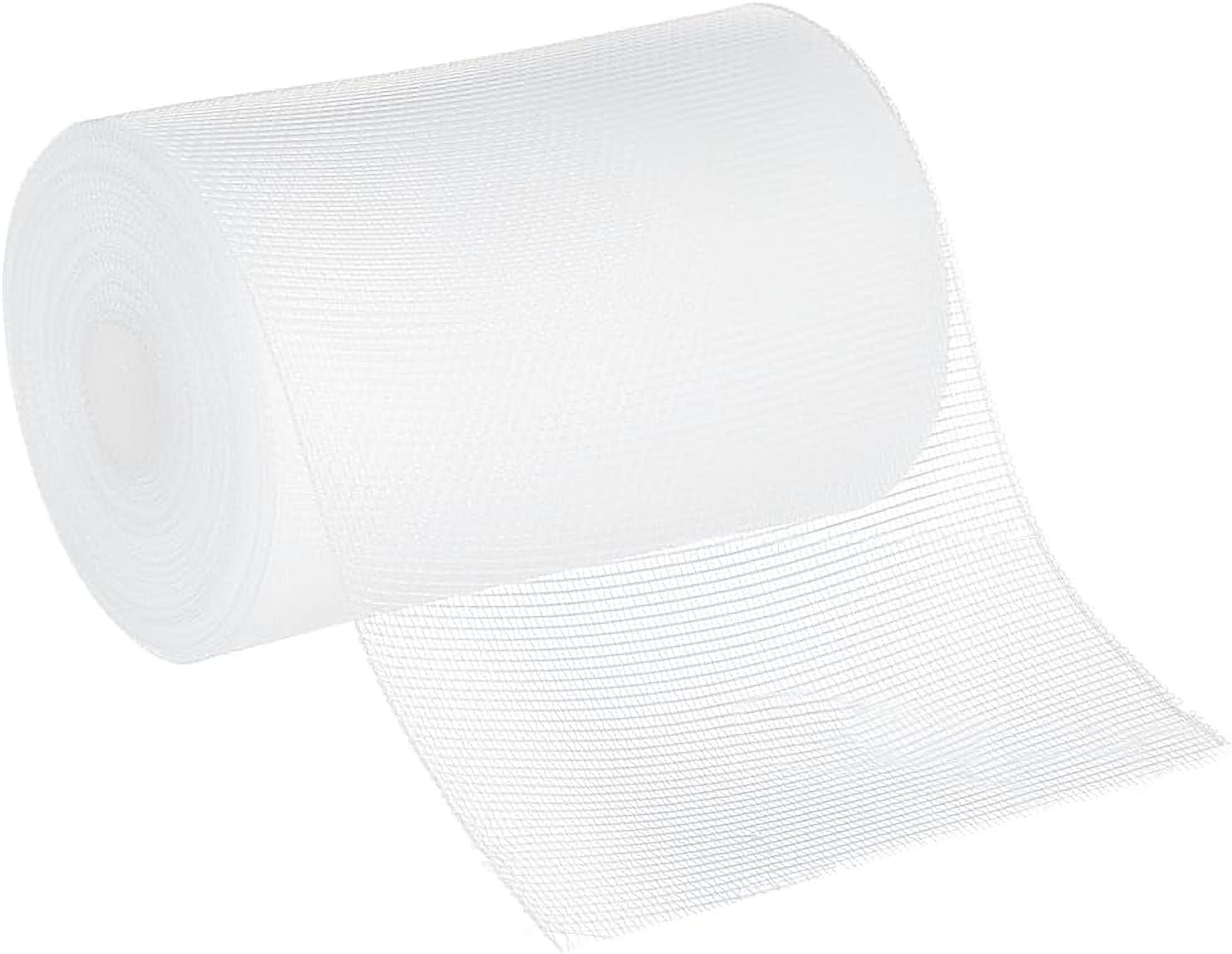 White 10.93 Yards Translucent Drapery Buckram 3.93 Inch Nylon Sew-in ...