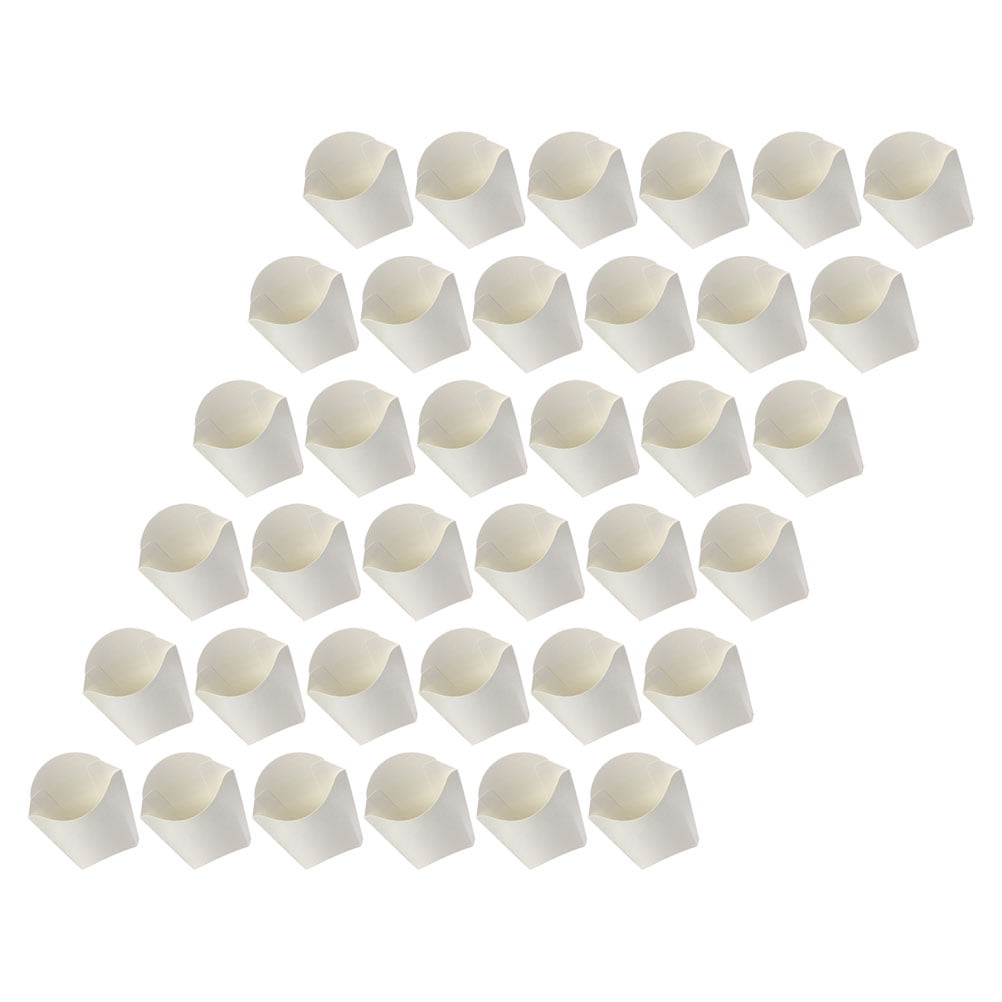 White 100 Pcs Paper Chocolate Candies Cottoncandy French Fries Box ...