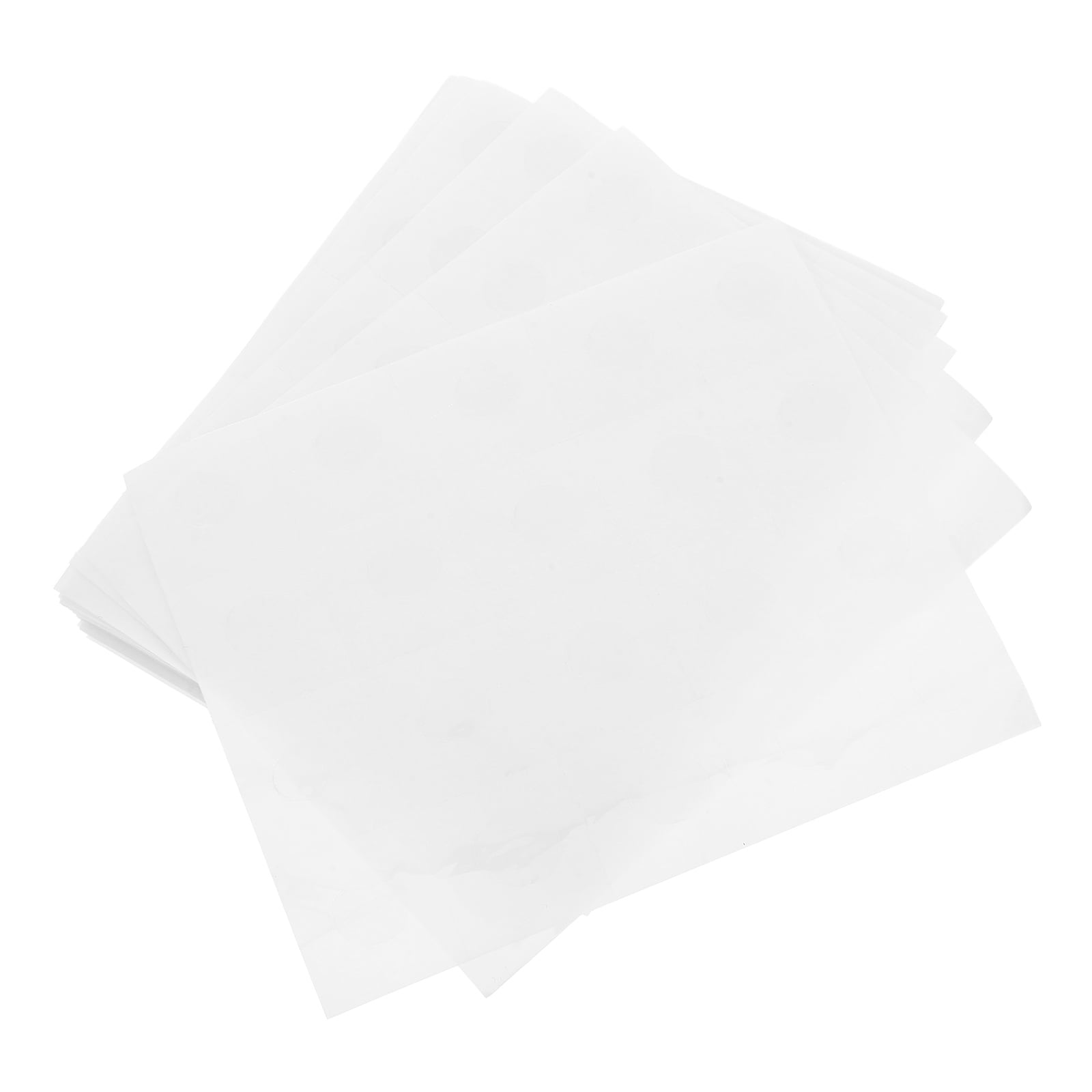 White 100 Sheets Adhesive Tape Balloon Clear Dot Sticker Point Stickers ...