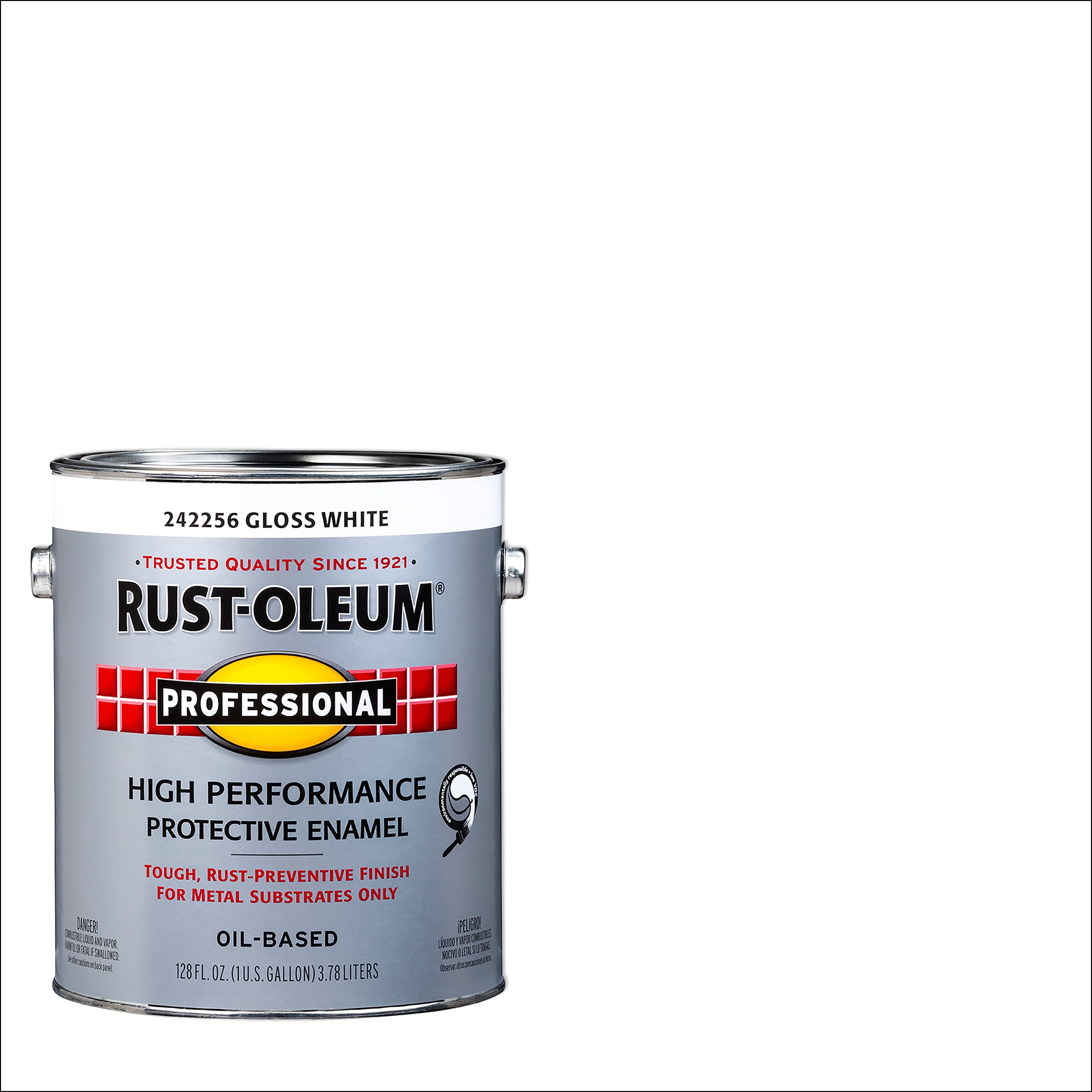 2 Pack, White (100 Voc), Rust-Oleum Professional High Performance Gloss ...