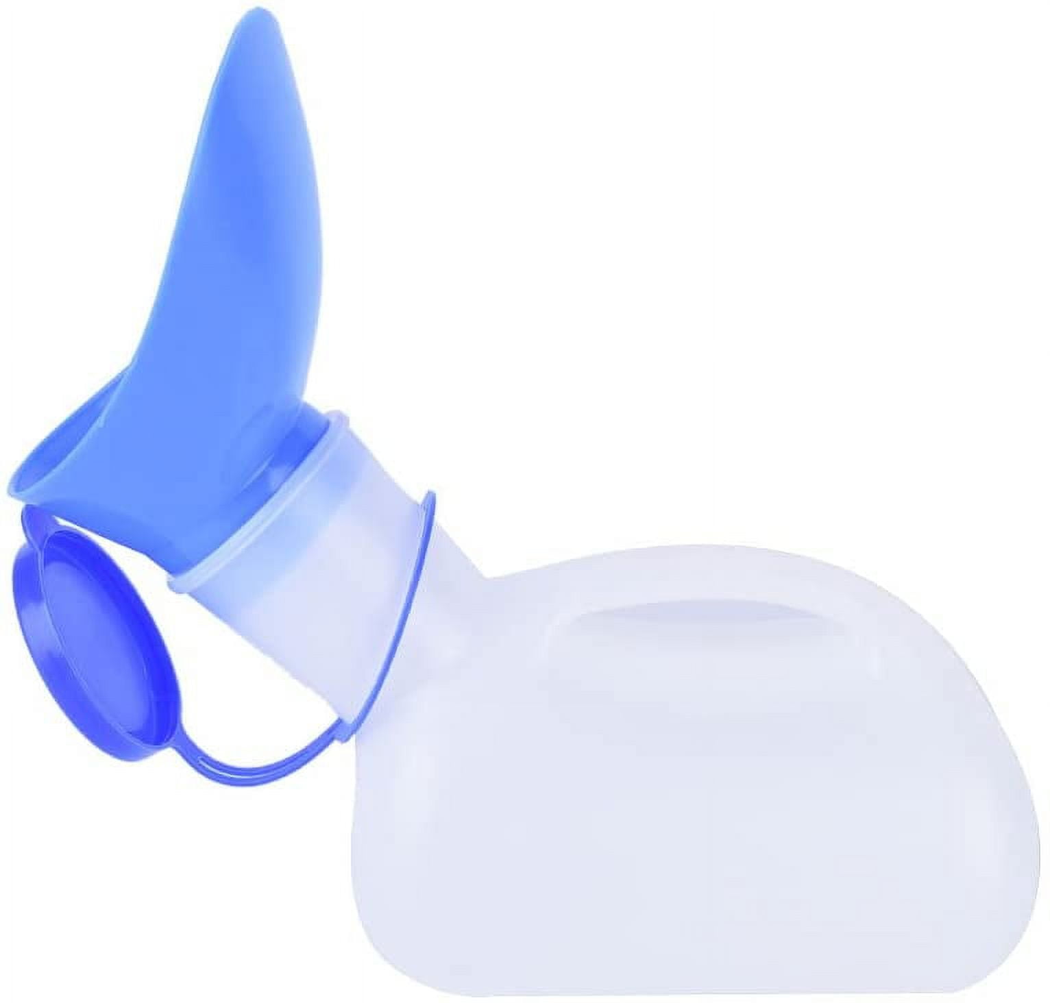 White 1000 mL Unisex Potty Urinal for Car, Portable Urinal for Men and ...
