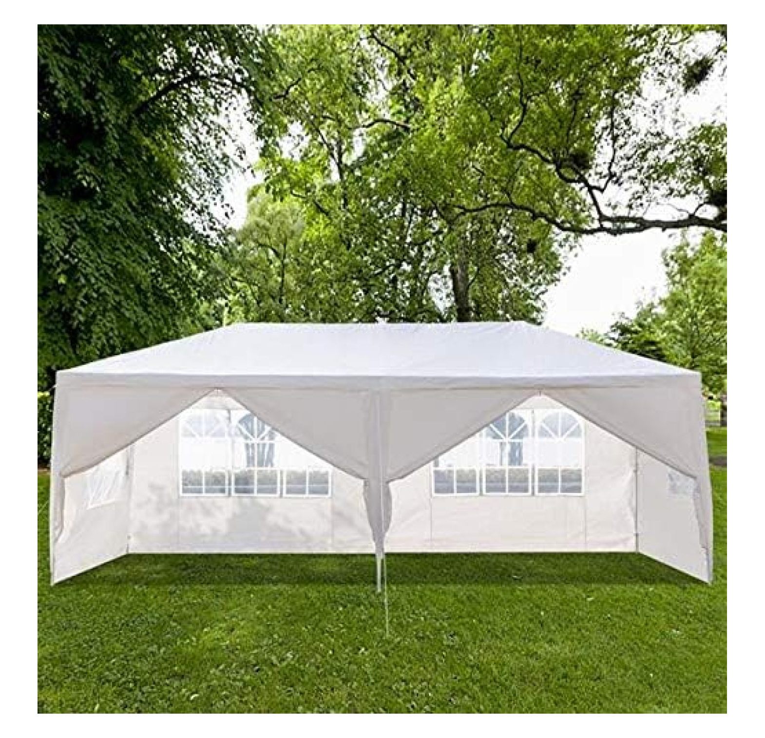 White 10x20 ft Outdoor Waterproof Canopy Tent for Party Wedding Heavy ...