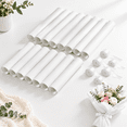 White 120 Sheet Waterproof Flower Bouquet Gift Wrapping Paper with ...
