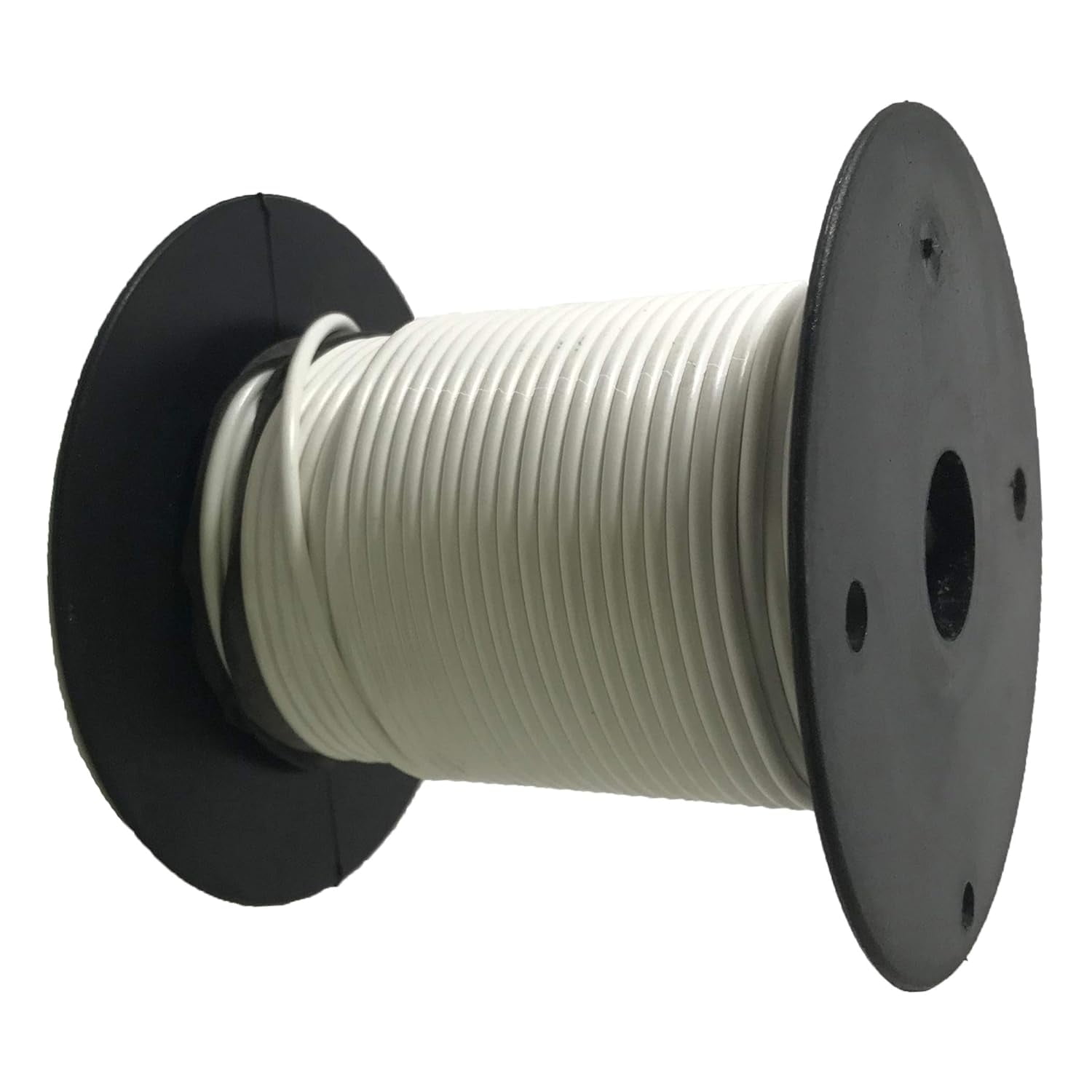 White 16 Gauge Primary Automotive Cable Wire 100 FT Spool/Coil of 100% ...