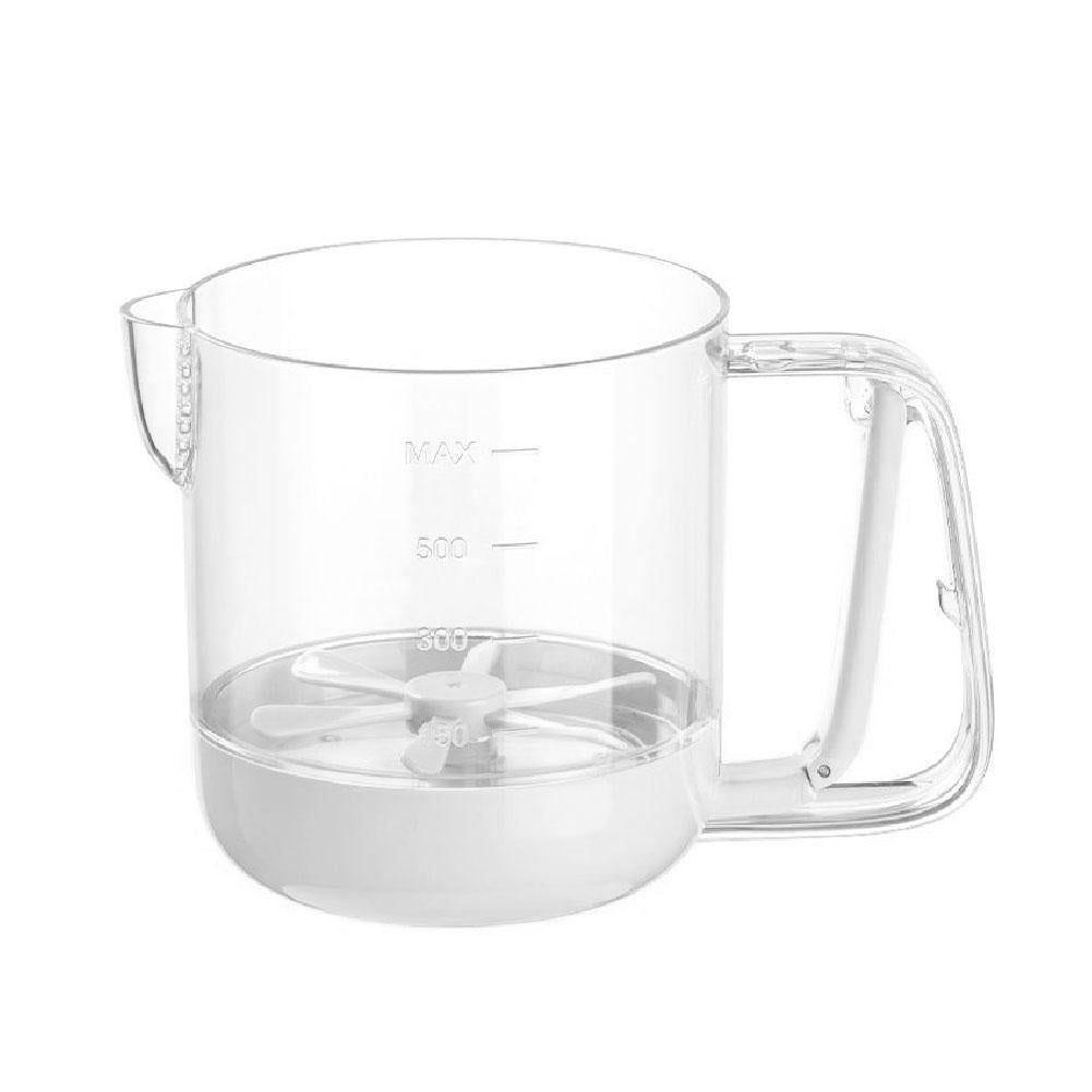 White 1pcs Manual Egg Beater Semi-Automatic Mixer 2024 New Multi ...