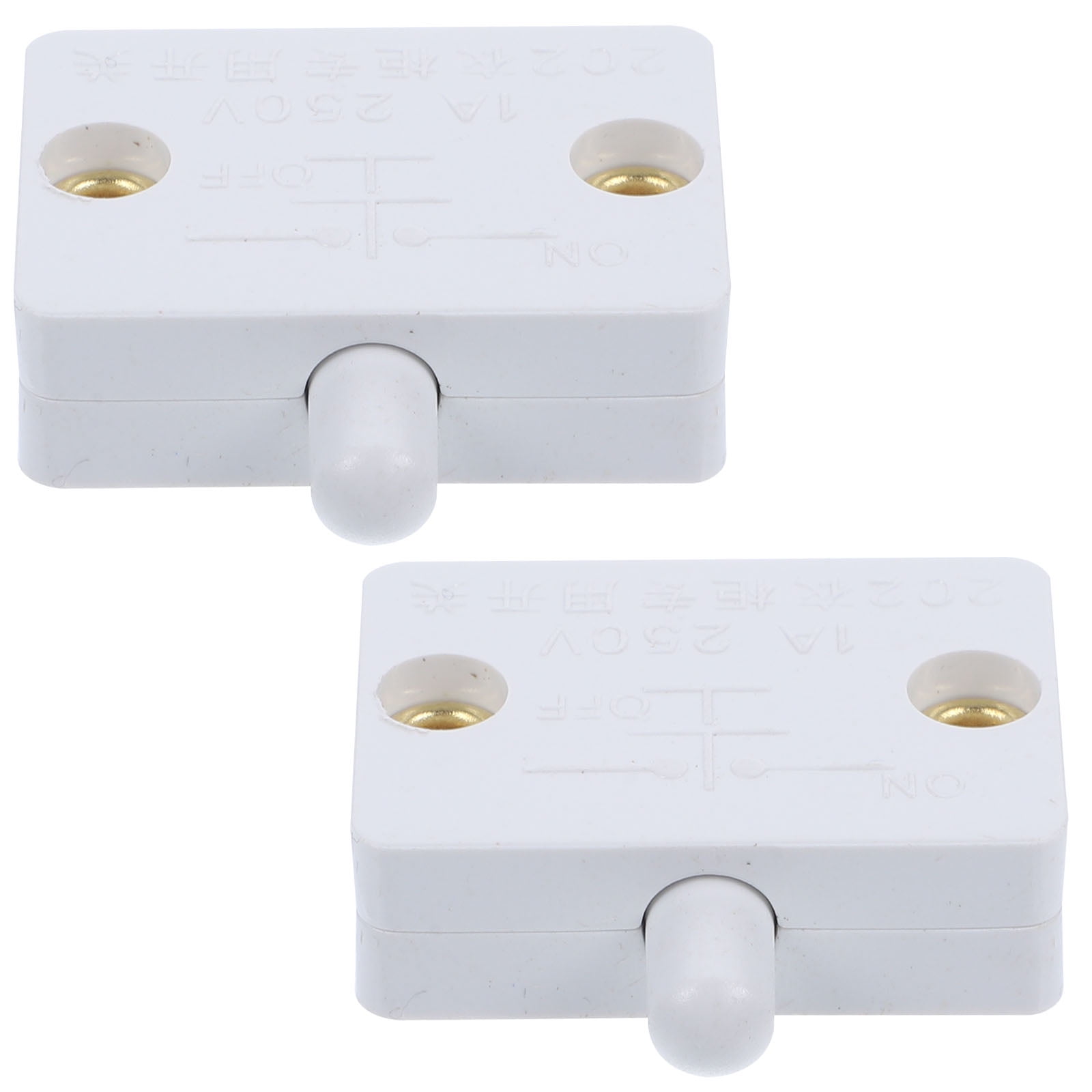 Raindrops Cabinet Lamp Switches Hotel Closets 2Pcs 1.3X1.2X0.4In ...