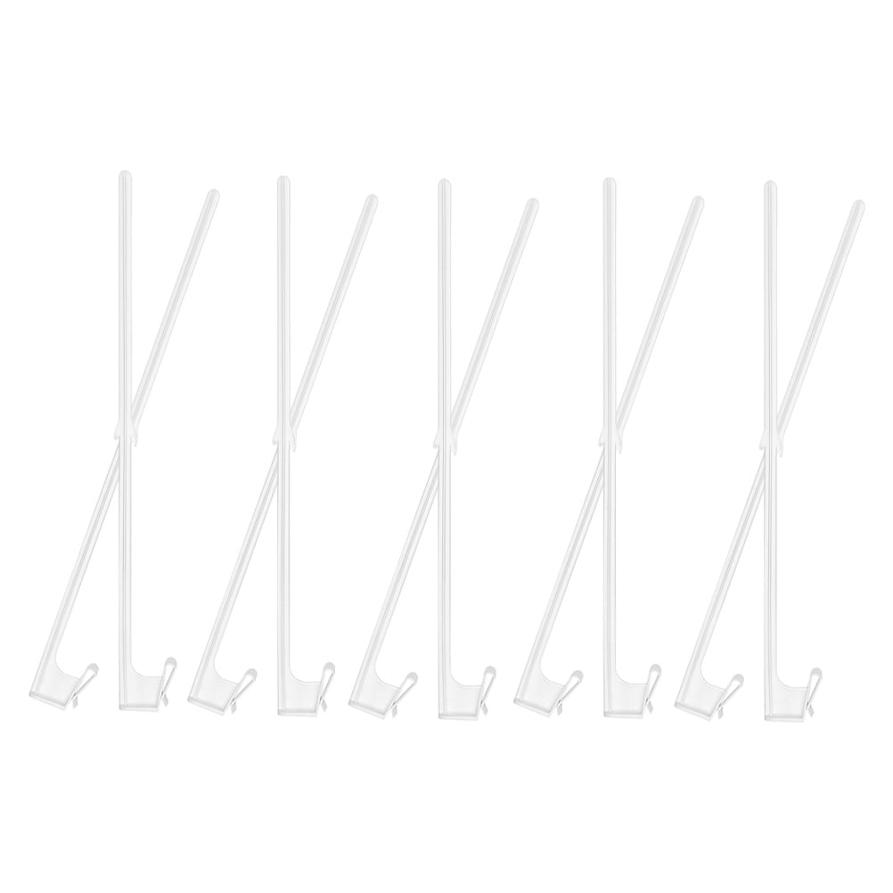 White 20 Pcs Pp Flag Pole for Truck Vehicle Mounted Stand Flagpole ...