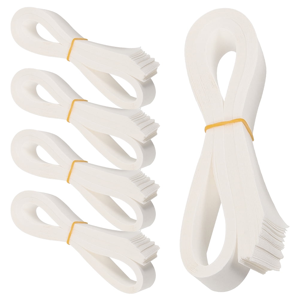 White 200 Pcs Packing Paper Dollar Bill Bands Money Currency Strap ...