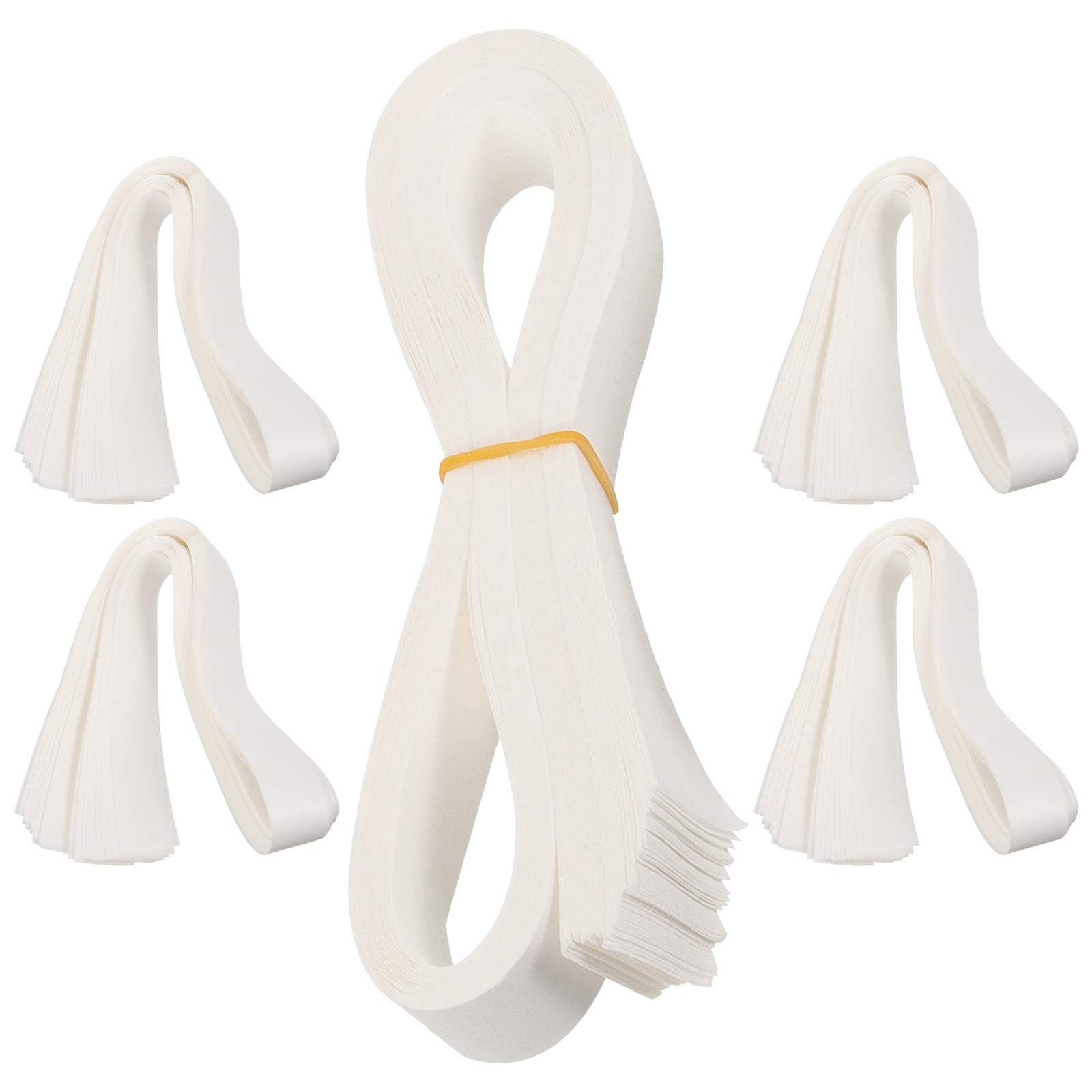 White 200 Pcs Packing Paper Money Bands for Wrapping Straps Banknotes ...