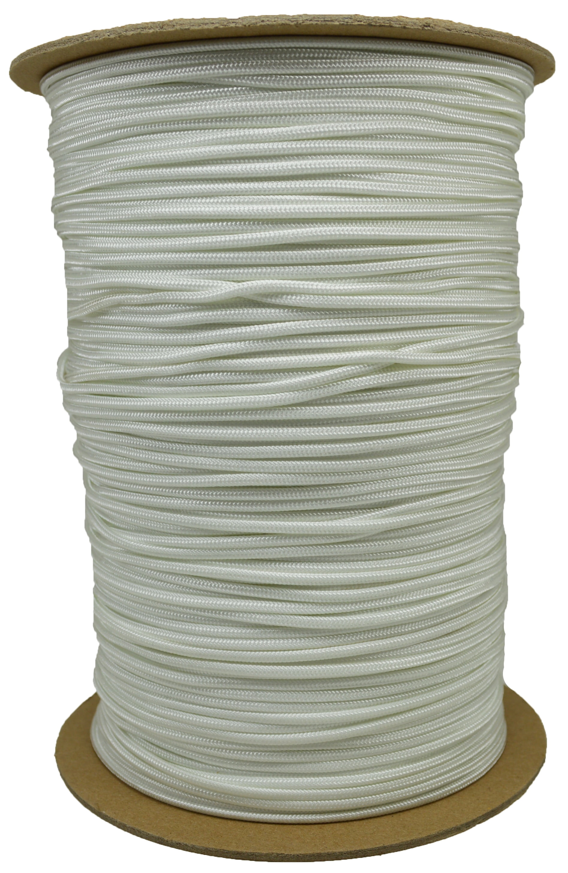 White 275 Cord 5 Strand Paracord - 1000 Foot Spool - Walmart.com