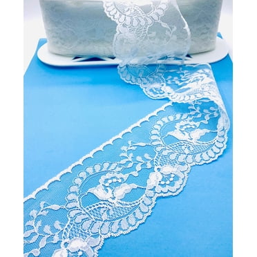 White 3/8" Baby Lace - Walmart.com