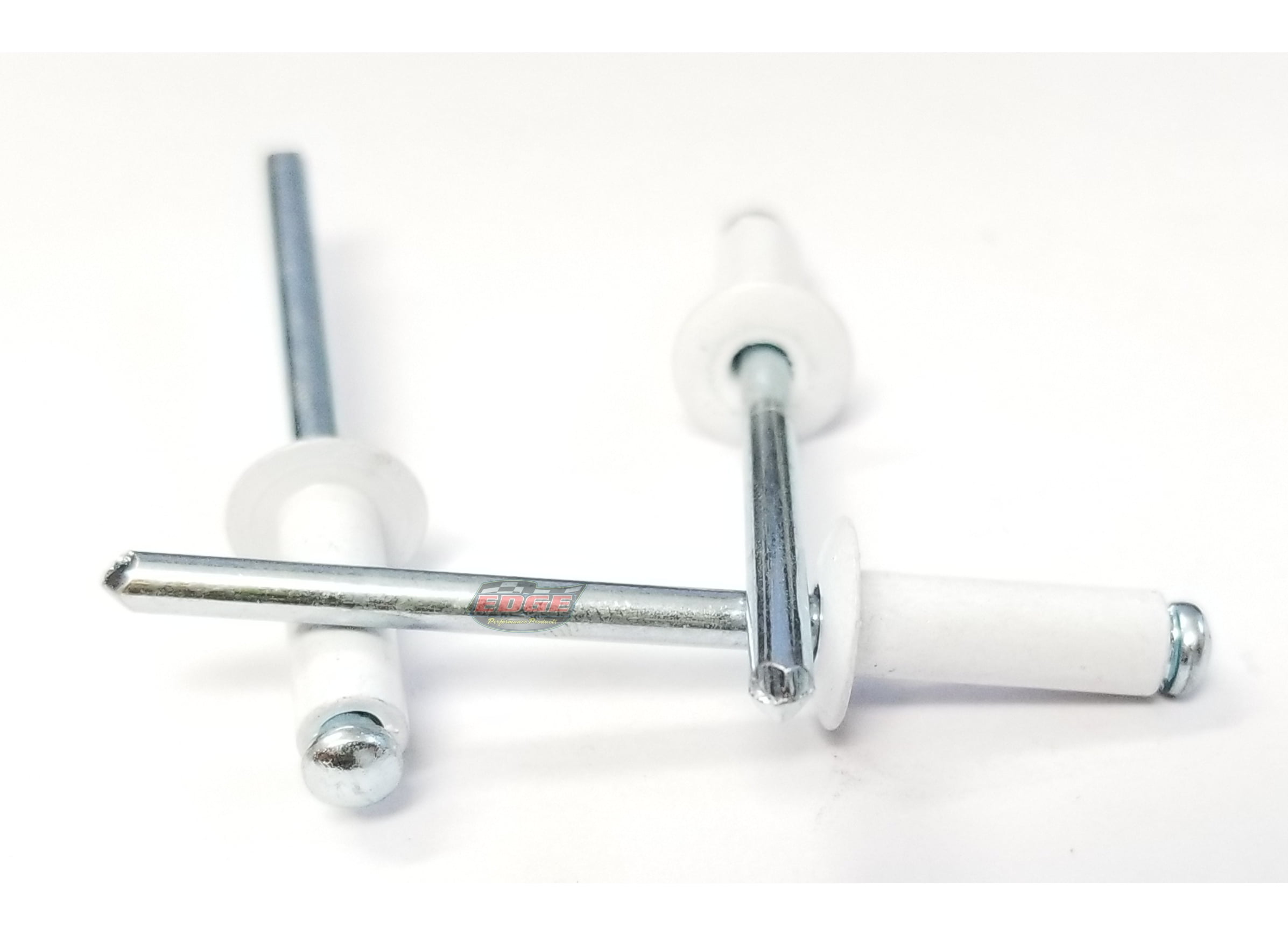 White 3/16" Blind Pop Rivets Aluminum Large Head with Steel Mandrel ...