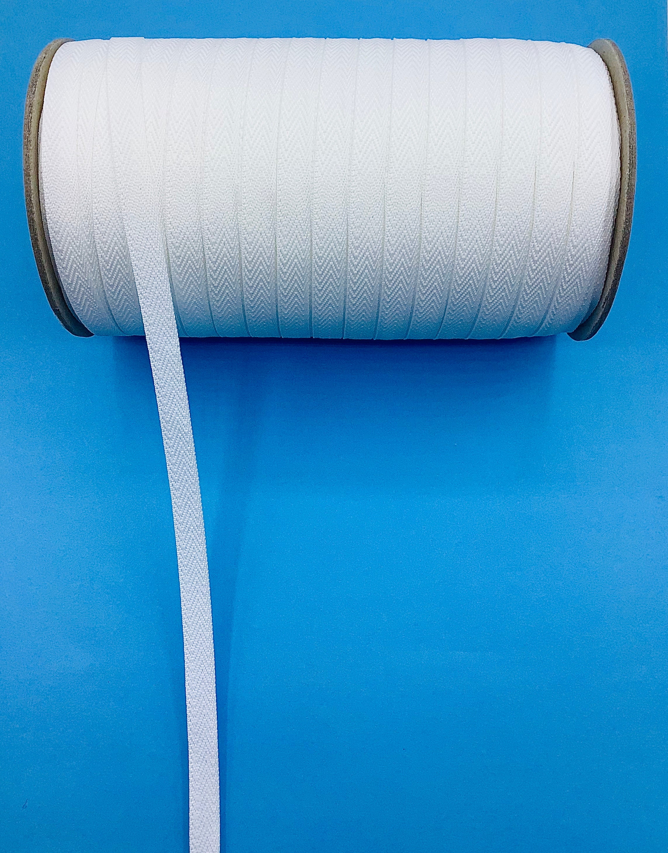 White 3/8" 100% Polyester Twill Tape - Walmart.com
