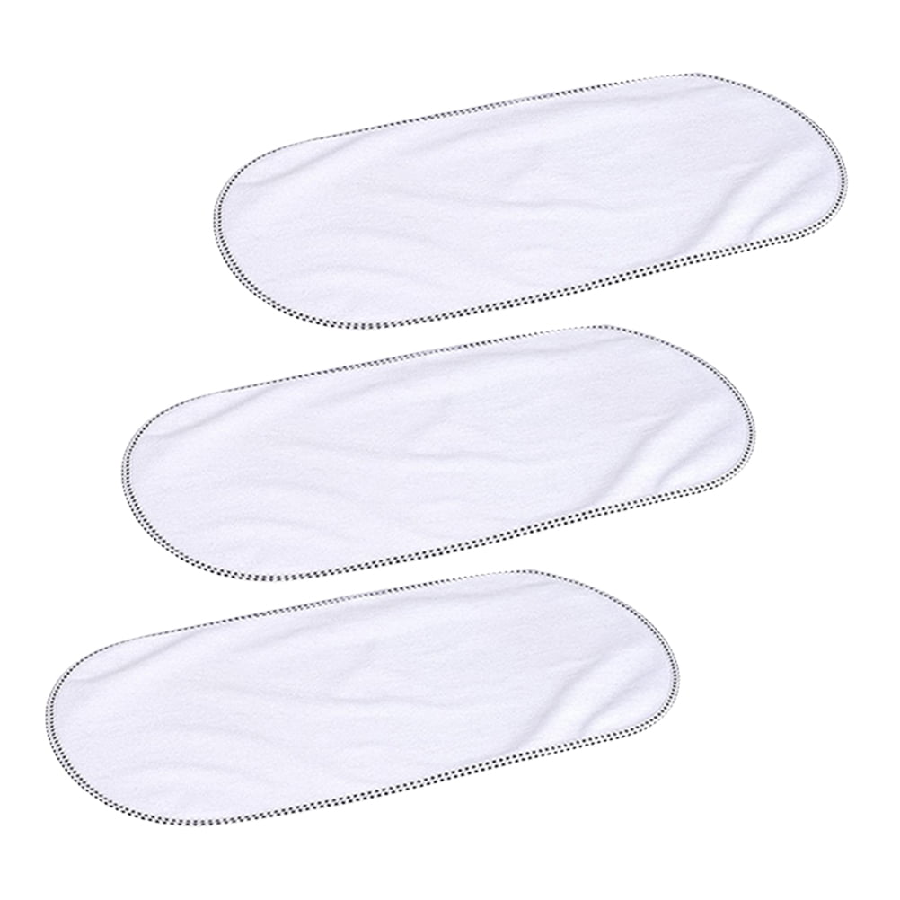 White 3 Pcs Cotton Change Pads and Wraps Waterproof Diaper Changer ...