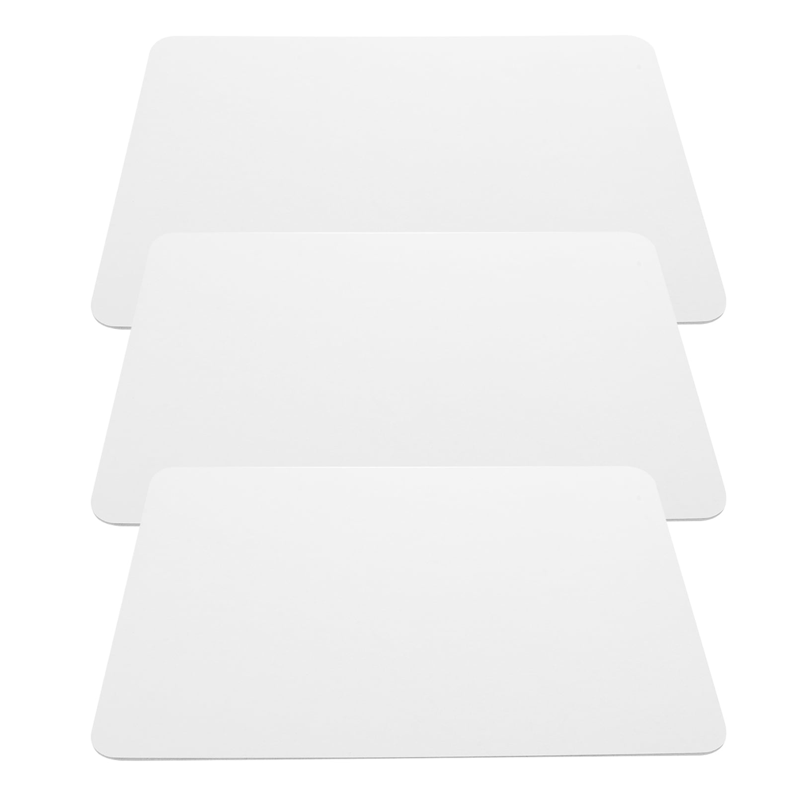 White 3 Pcs Pvc Kids Drawing Pads Presents Small Whiteboard Writing ...