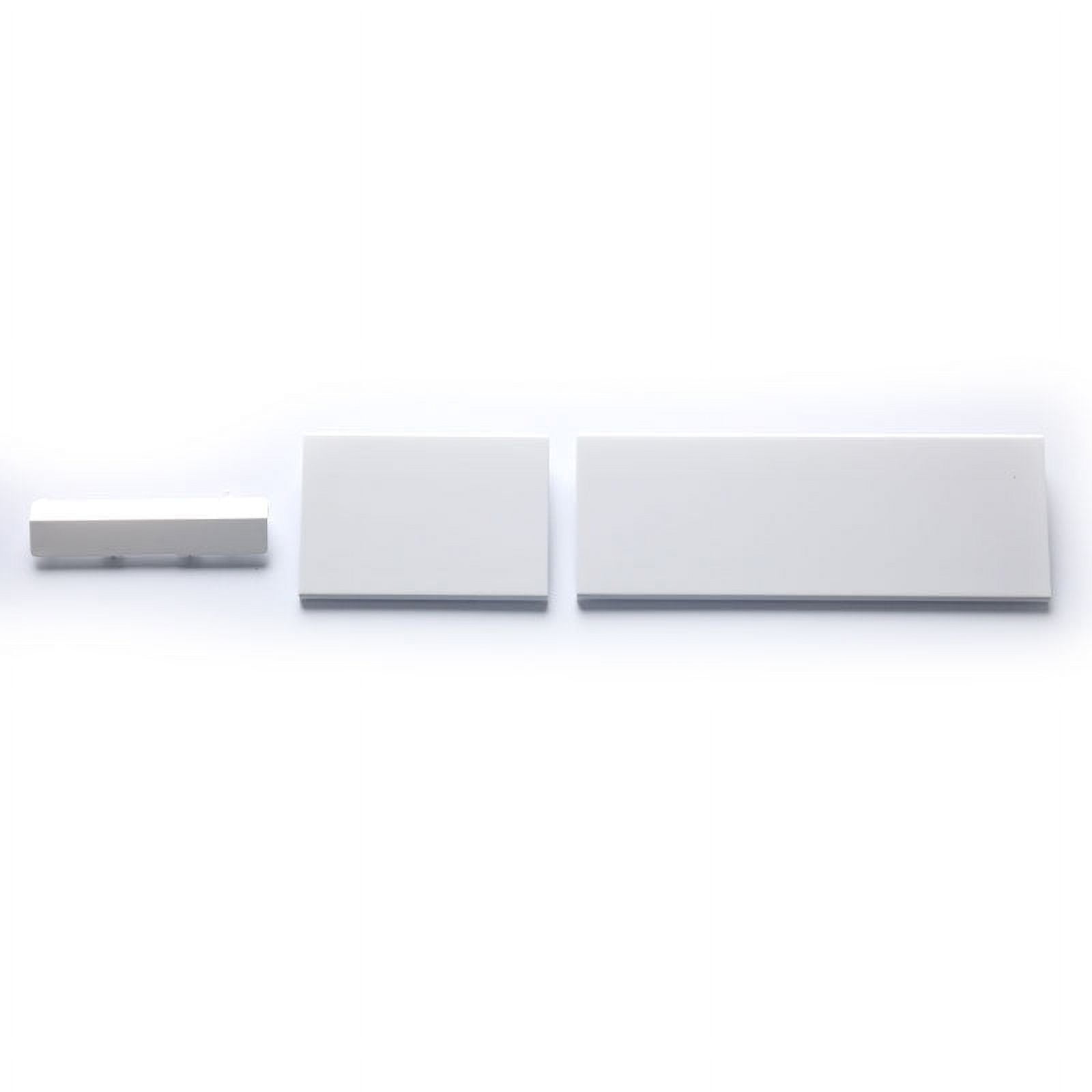 (White) 3 in 1 Plastic Replacement Door Cover Flap Set for Wii Console ...
