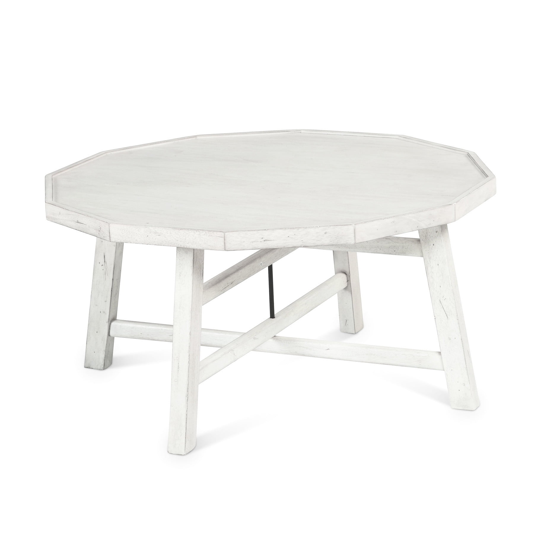 White 36 - inch Cocktail Table+Tray Top Feature"-"Couch Corner ...