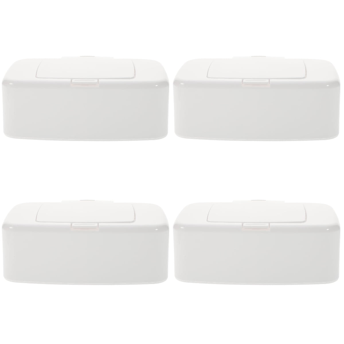 White 4 Count Wet Diaper Dispenser Wipes Holder Baby Filling Travel ...