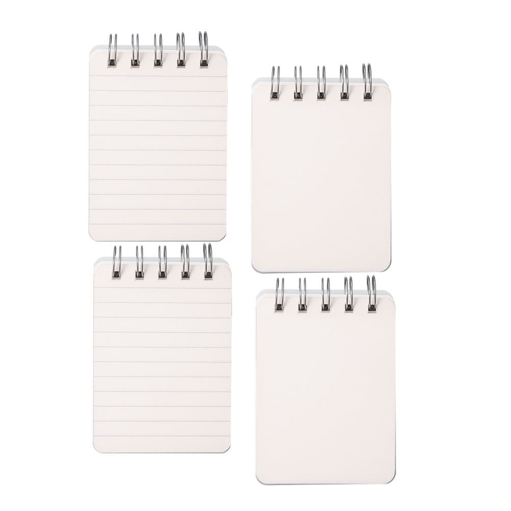White 4 Pcs The Notebook Notepads Loose Leaf On Turn Office - Walmart.com