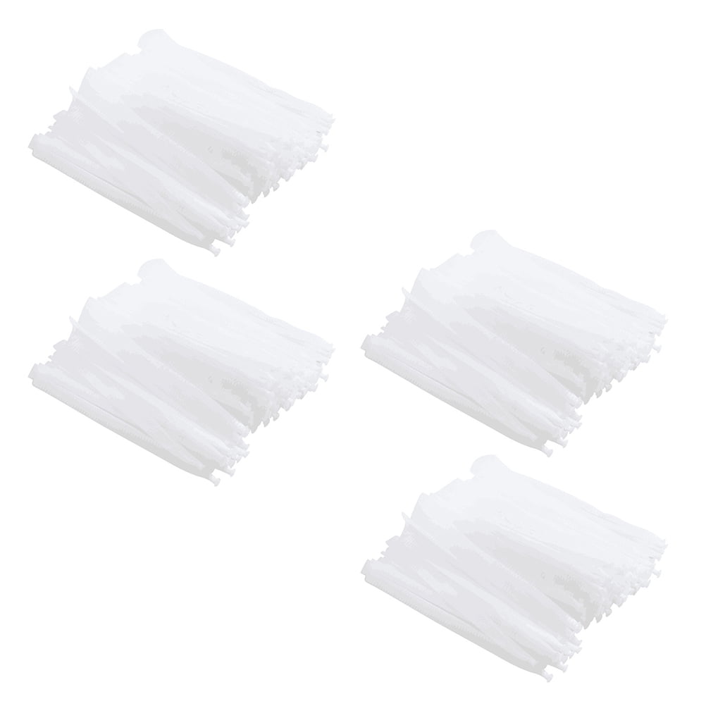 White 400 Pcs Pe or Sink Garbage Disposal Kitchen Gadget Strainer ...