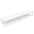 White 42 inch Dual Monitor Desk Riser - Walmart.com