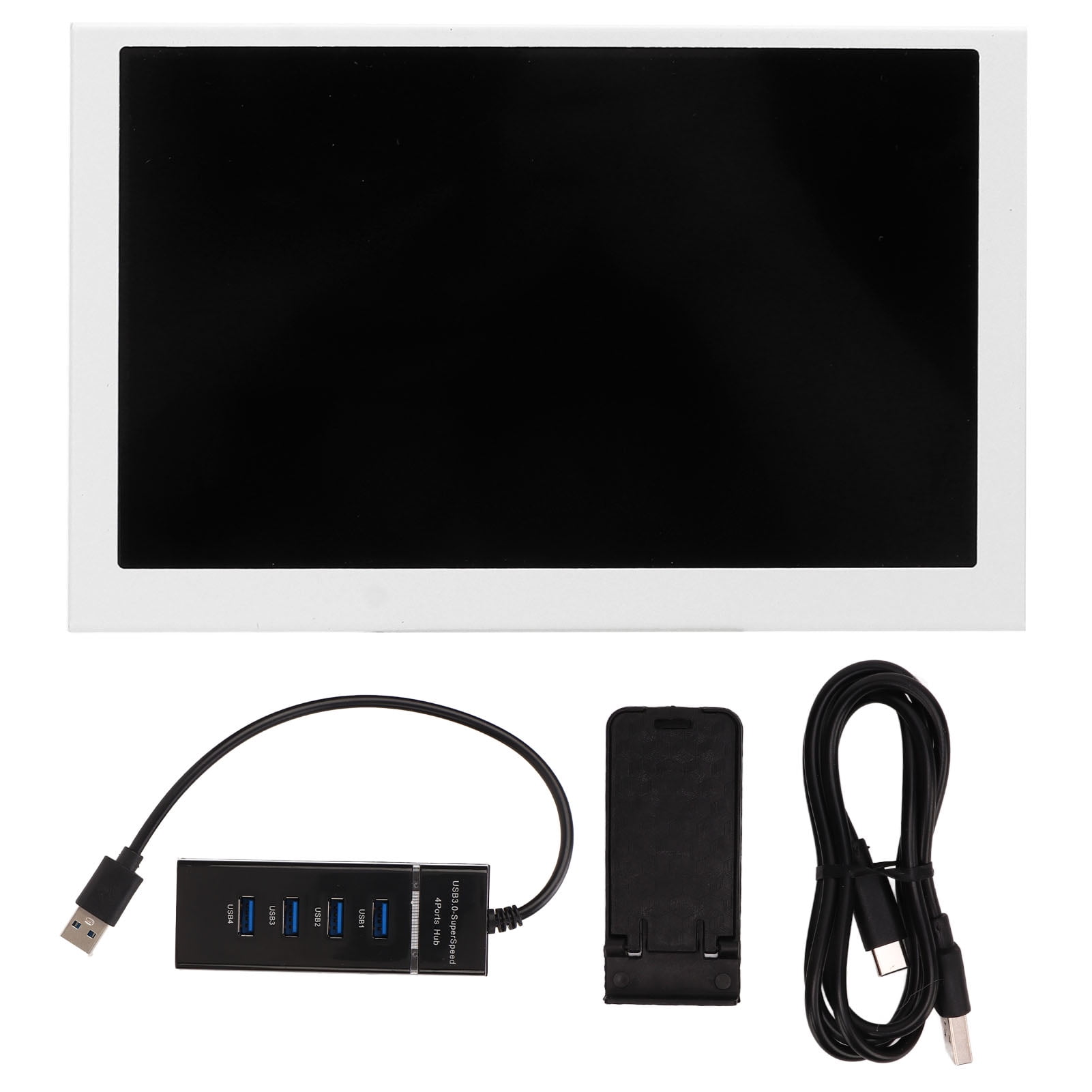 White 5in IPS Monitor, USB Type-C Computer Accessory for ITX Chassis ...