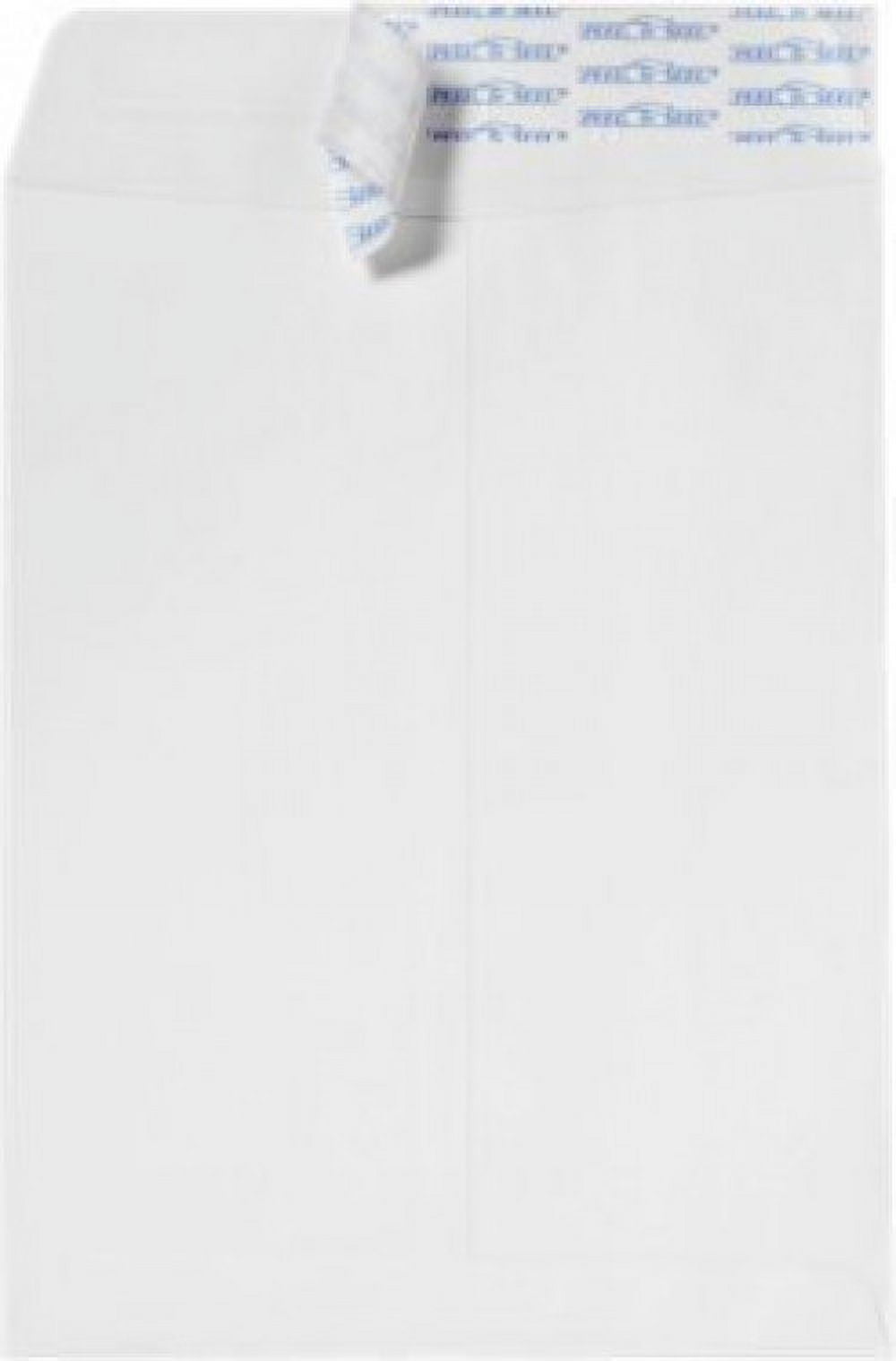 White 6 X 9 Open End Catalog Envelopes. Peel & Seal (50 Per Pack ...