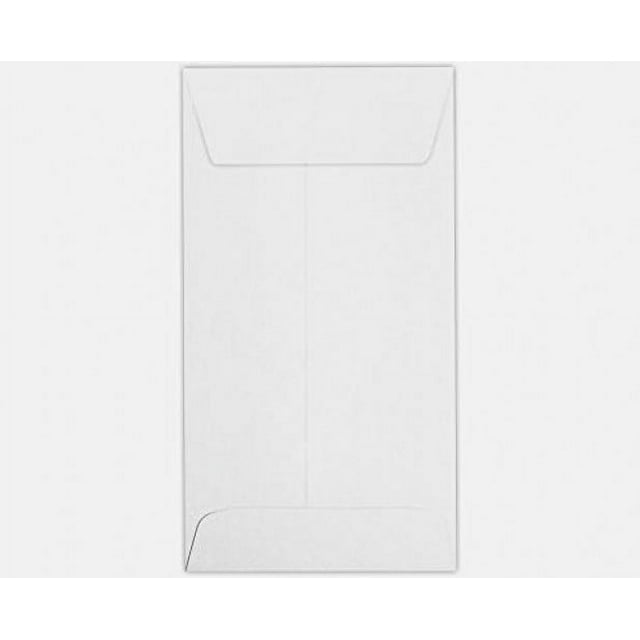 White- #7 Coin Envelope( 3.5" x 6.5 ") - A pack of 100 Envelopes ...