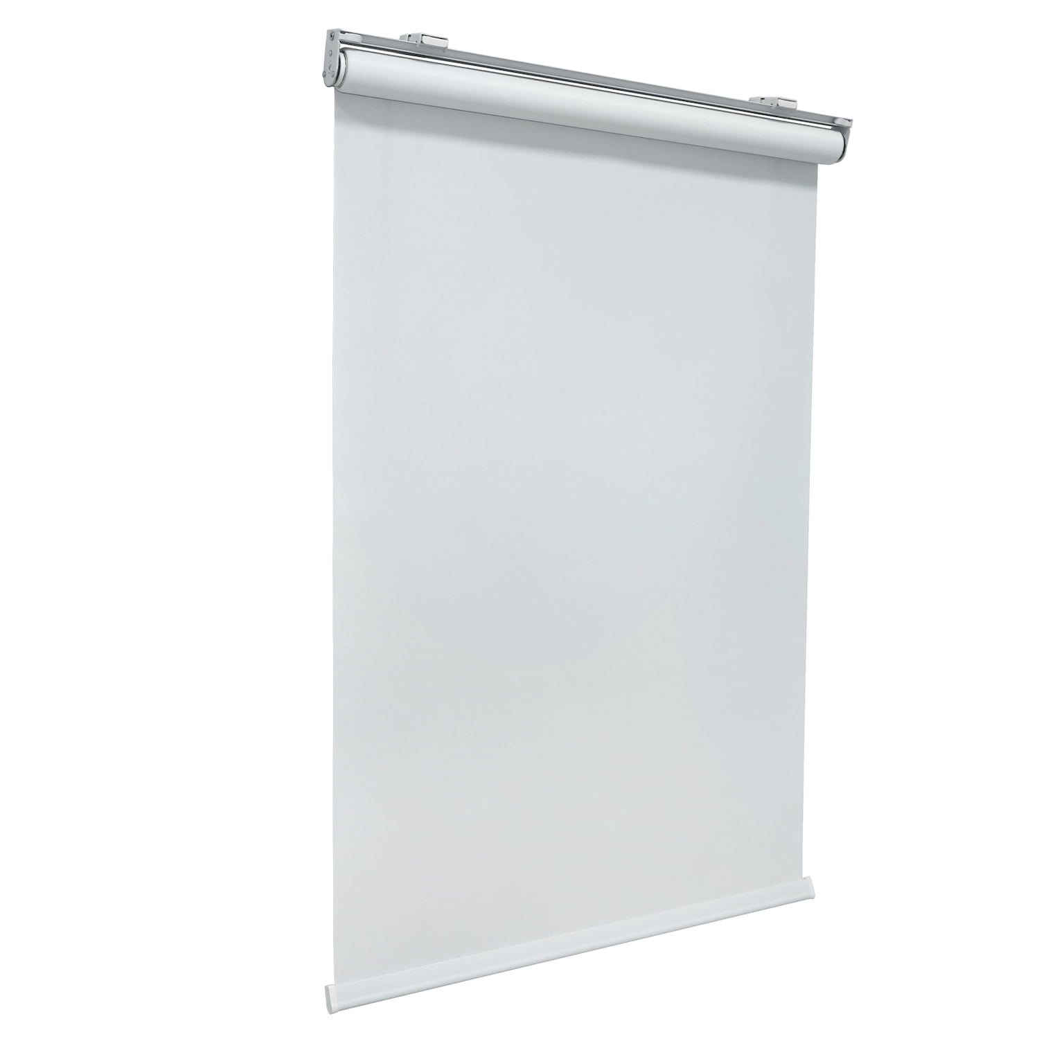 White 72"x72" Cordless Blackout Roller Shades Window Blinds Waterproof ...