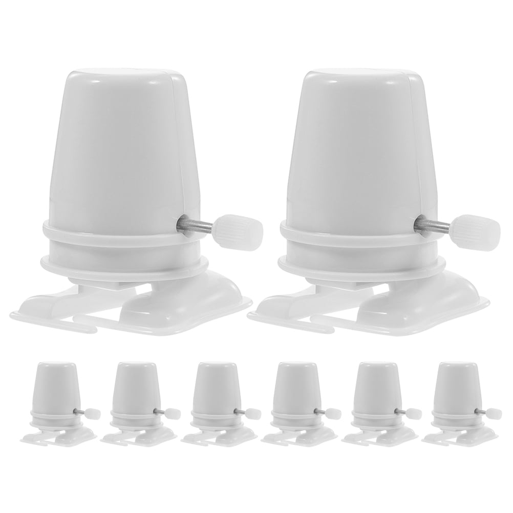 White 8 Pcs Plastic Clockwork Walking Movement Toy Other Educational ...