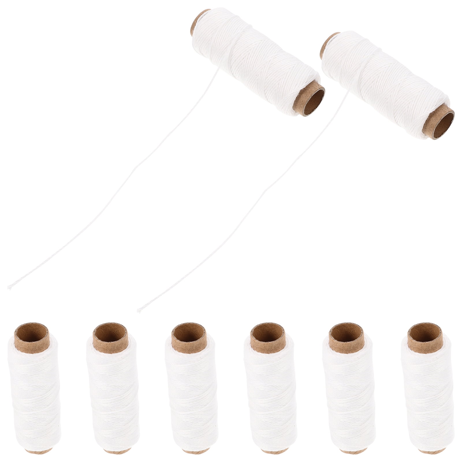 White 8 Rolls Tapestry Sausage Butcher Twine Gift Wrapping Cotton Rope ...