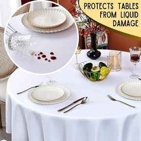 Round Paper Table Cloth