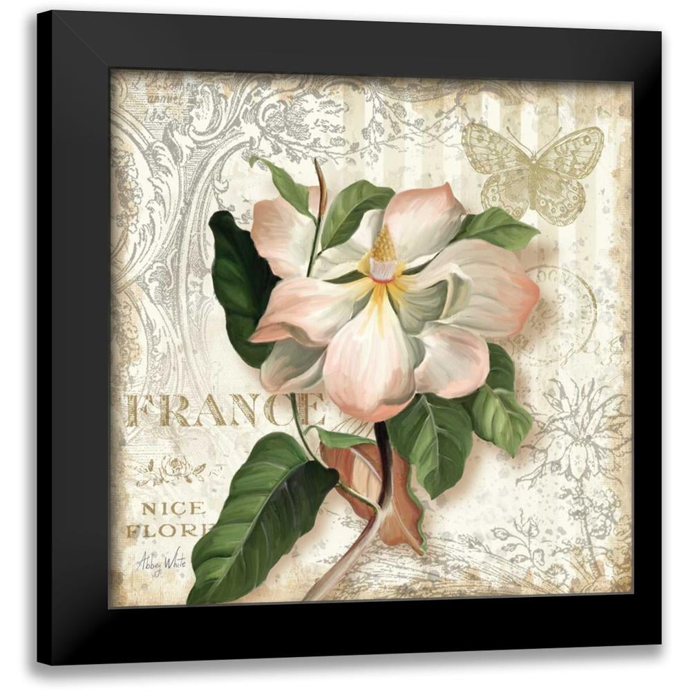 White, Abby 20x20 Black Modern Framed Museum Art Print Titled ...